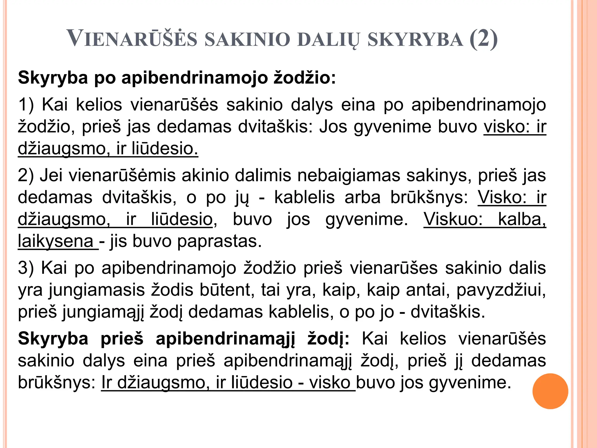 lietuvių kalba sakinio dalys, sakinio dalys.ppsx