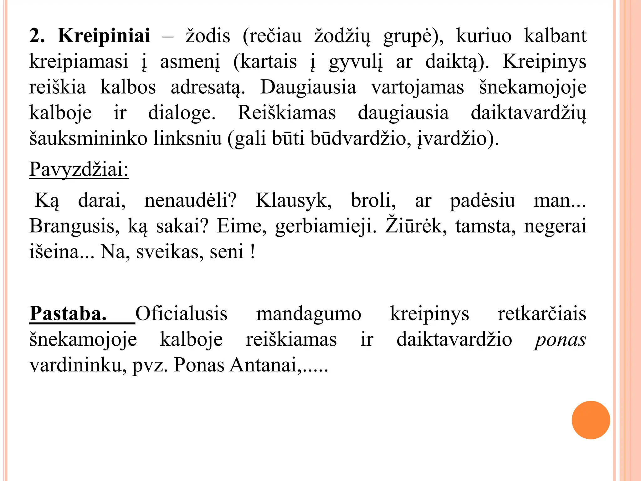 lietuvių kalba sakinio dalys, sakinio dalys.ppsx