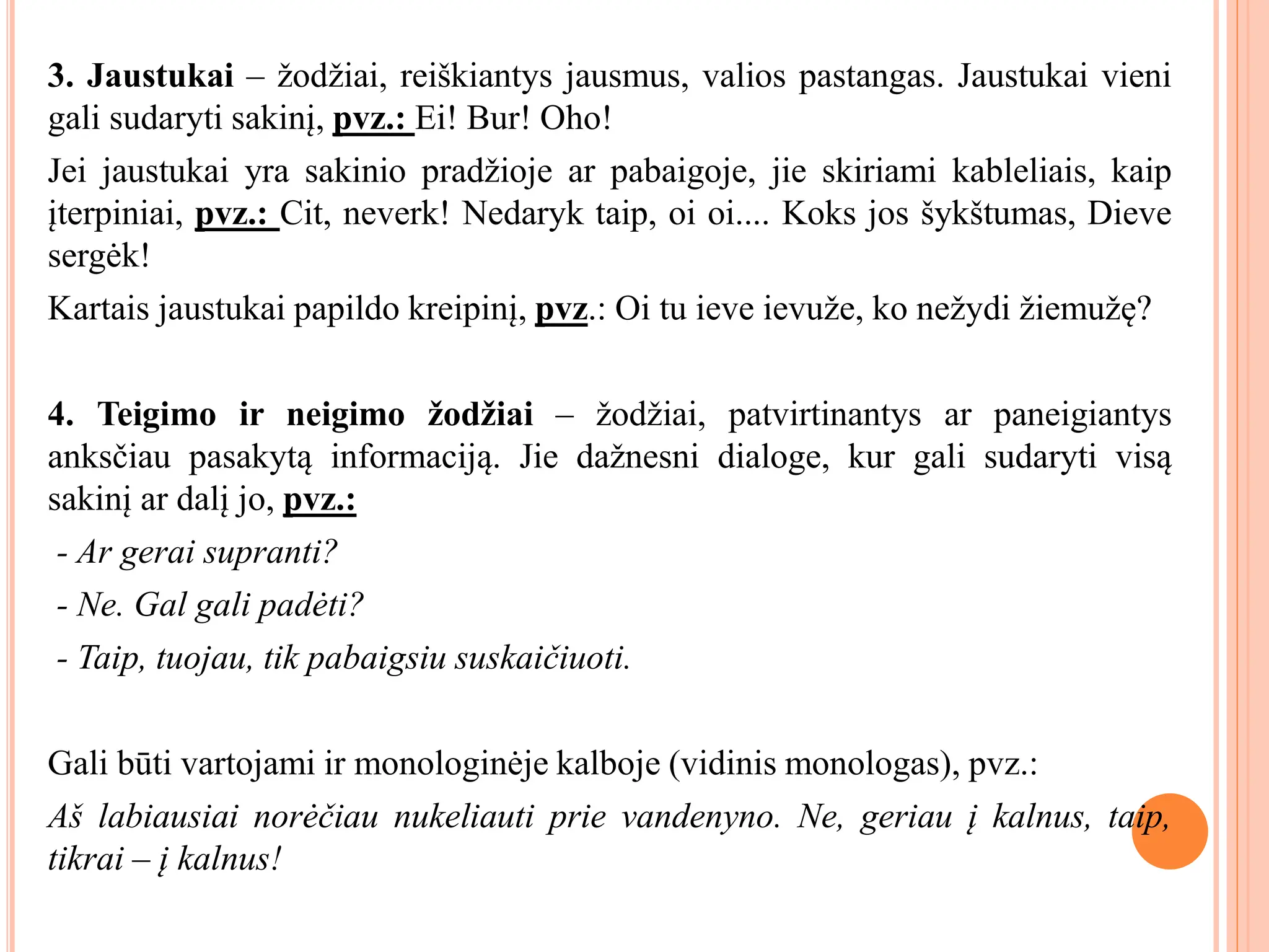 lietuvių kalba sakinio dalys, sakinio dalys.ppsx