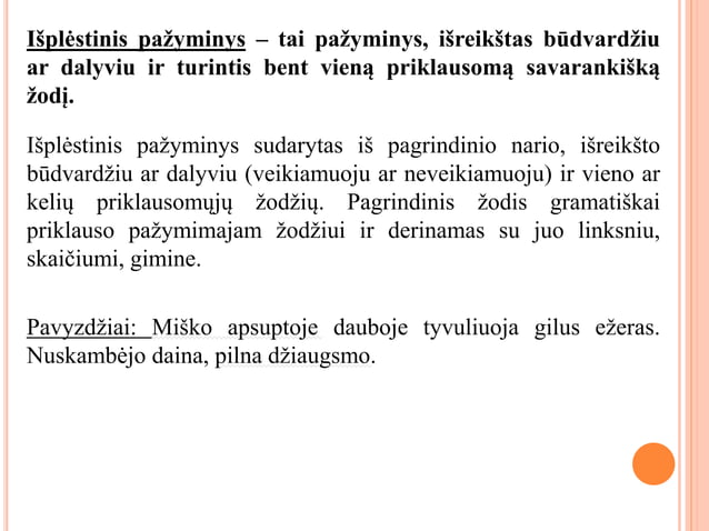 lietuvių kalba sakinio dalys, sakinio dalys.ppsx