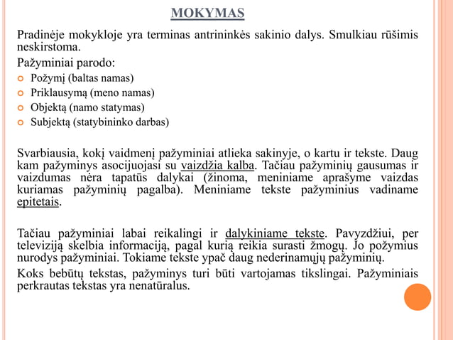 lietuvių kalba sakinio dalys, sakinio dalys.ppsx