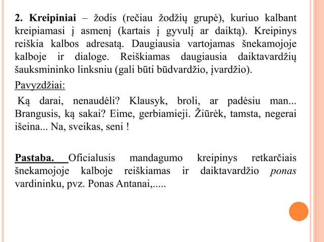 lietuvių kalba sakinio dalys, sakinio dalys.ppsx