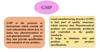 GMP GUIDELINES | PPT