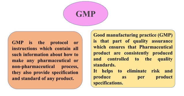 GMP GUIDELINES | PPT