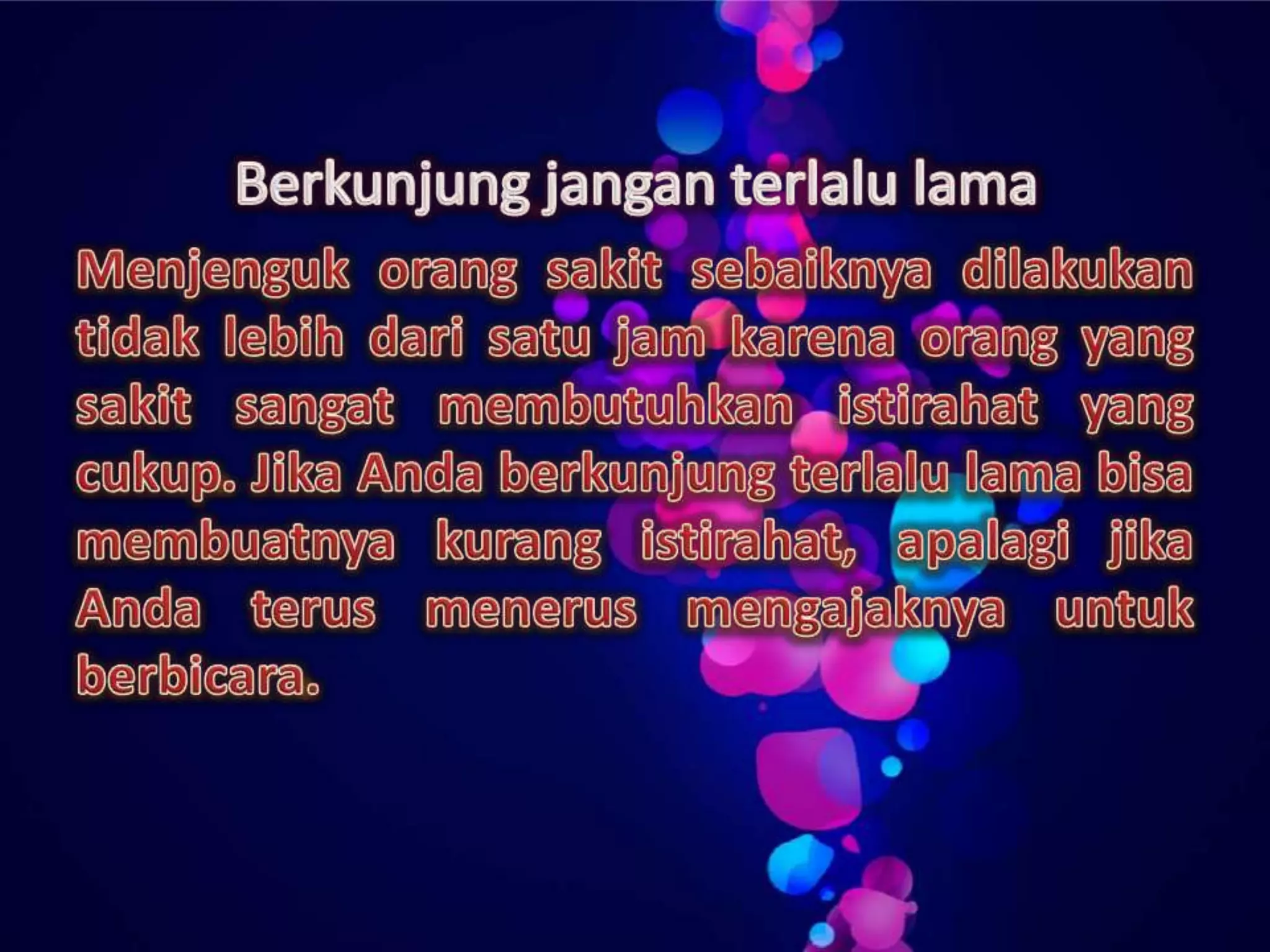 Menjenguk Orang Sakit | PPTX