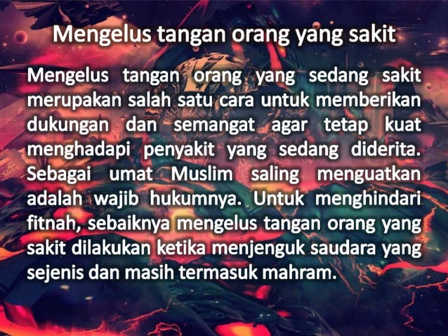 Menjenguk Orang Sakit | PPTX