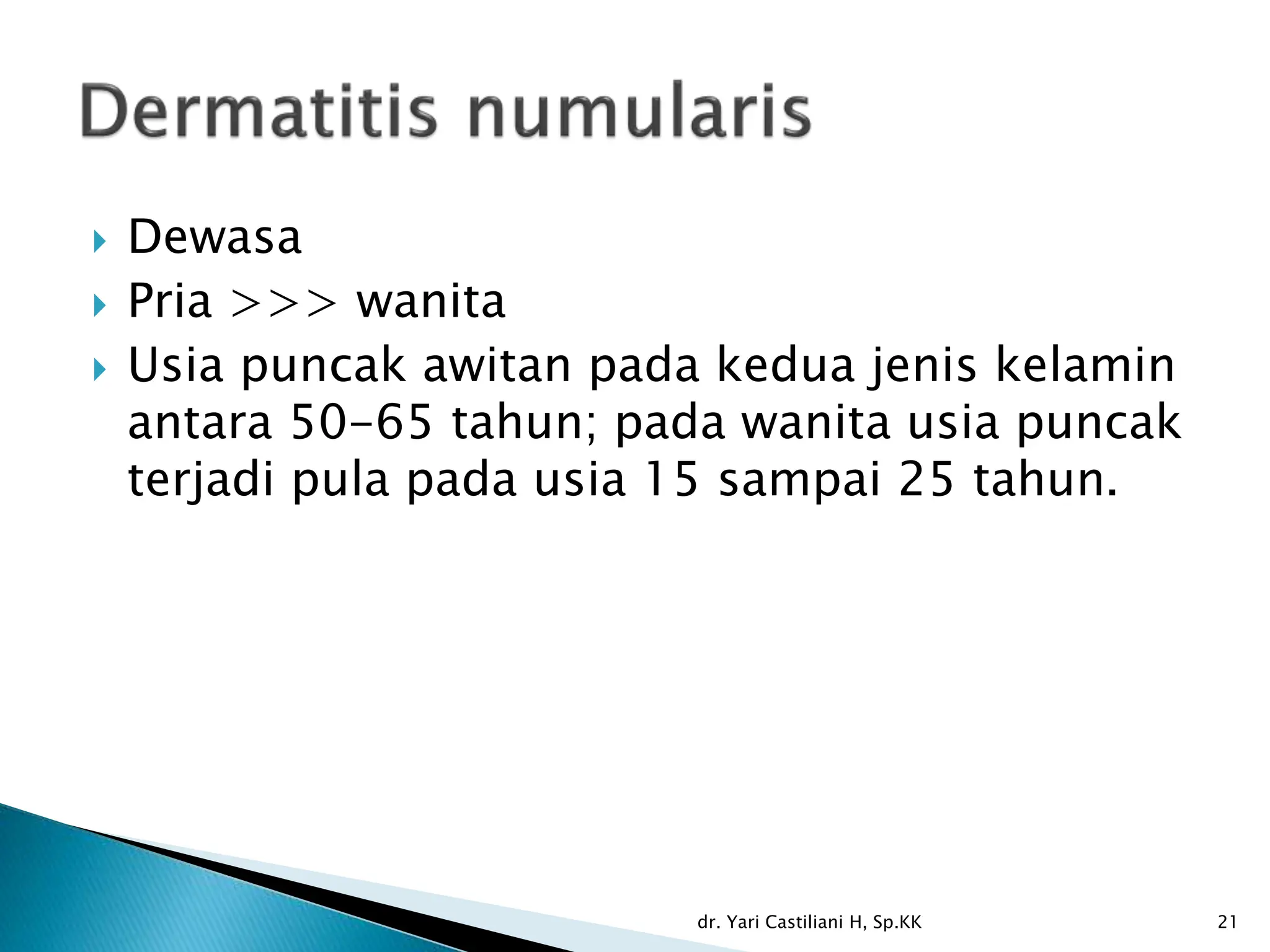 Sakit kulit ini membunuhku dermatitis.ppt
