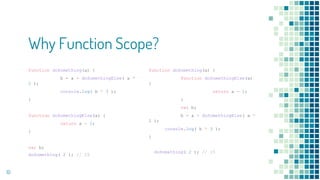 Scope and closures | PPT