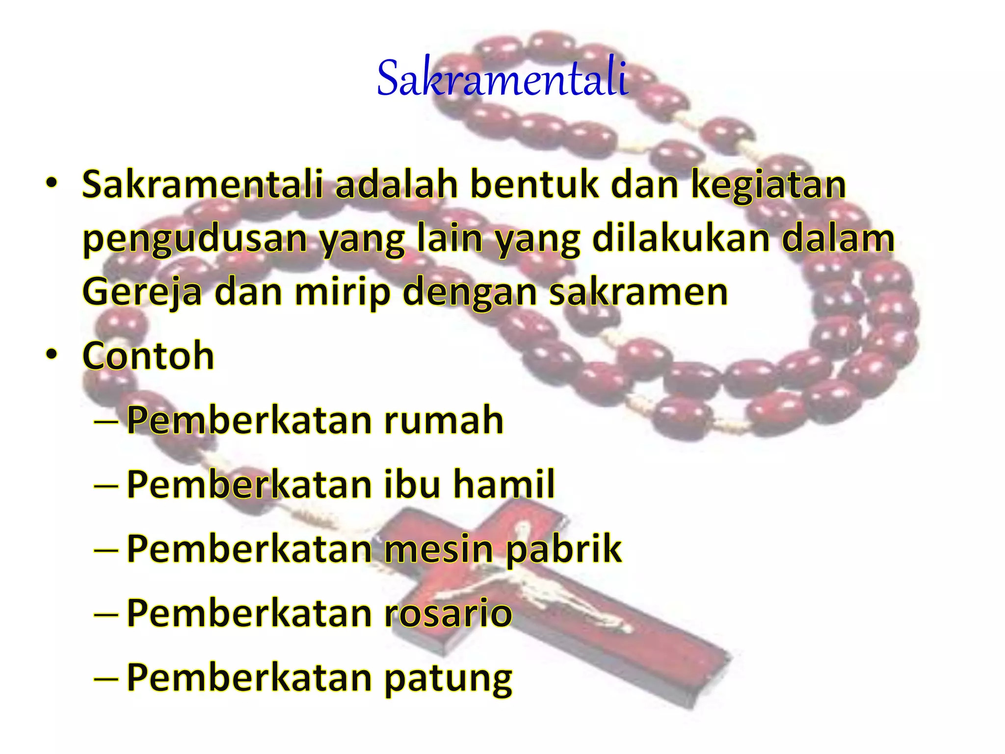 Sakramen Baptis | PPTX