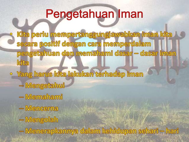 Sakramen Baptis | PPTX