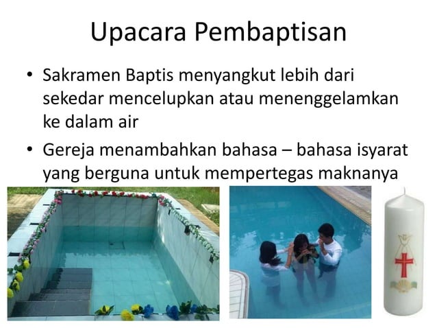 Sakramen Baptis | PPTX