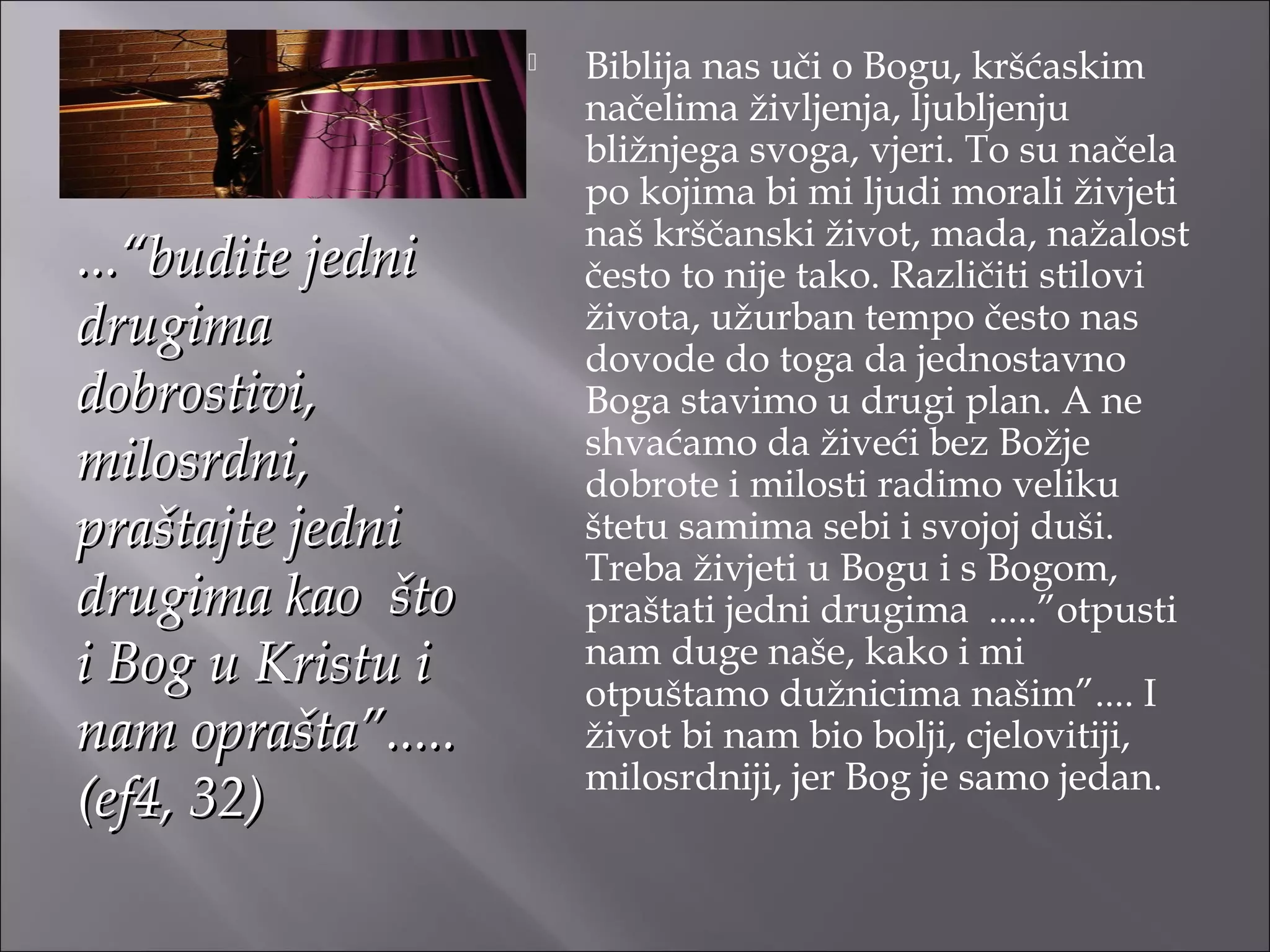 Sakramentalno iskustvo milosrdnoga Boga | PPT