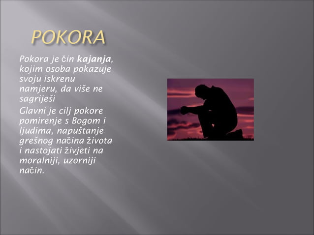 Sakramentalno iskustvo milosrdnoga Boga | PPT