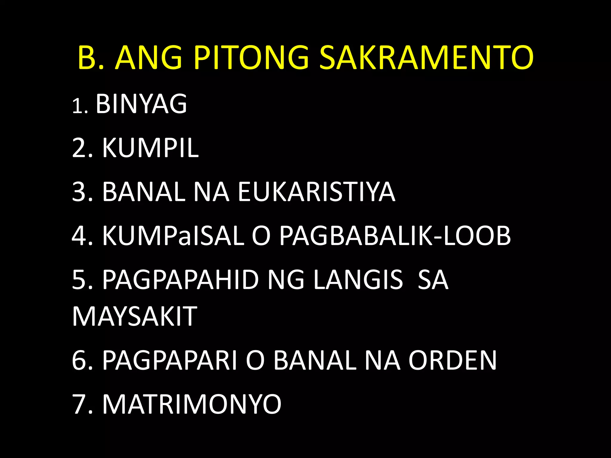 Pre Confirmation Seminar | PPTX