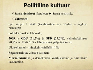 Saksamaa PowerPointi esitlus | PPTX