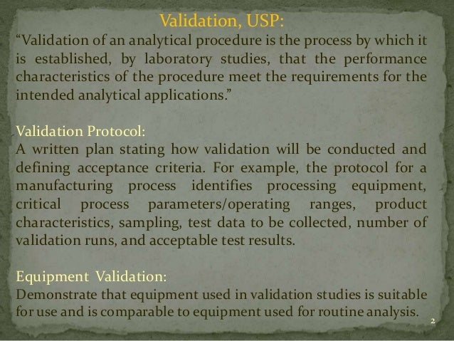 Validation And Calibration Of Hplc
