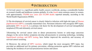 A Comprehensive Review of Cervical Cancer | PPTX