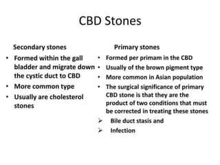 Endoscopic treatment of bile duct. | PPT