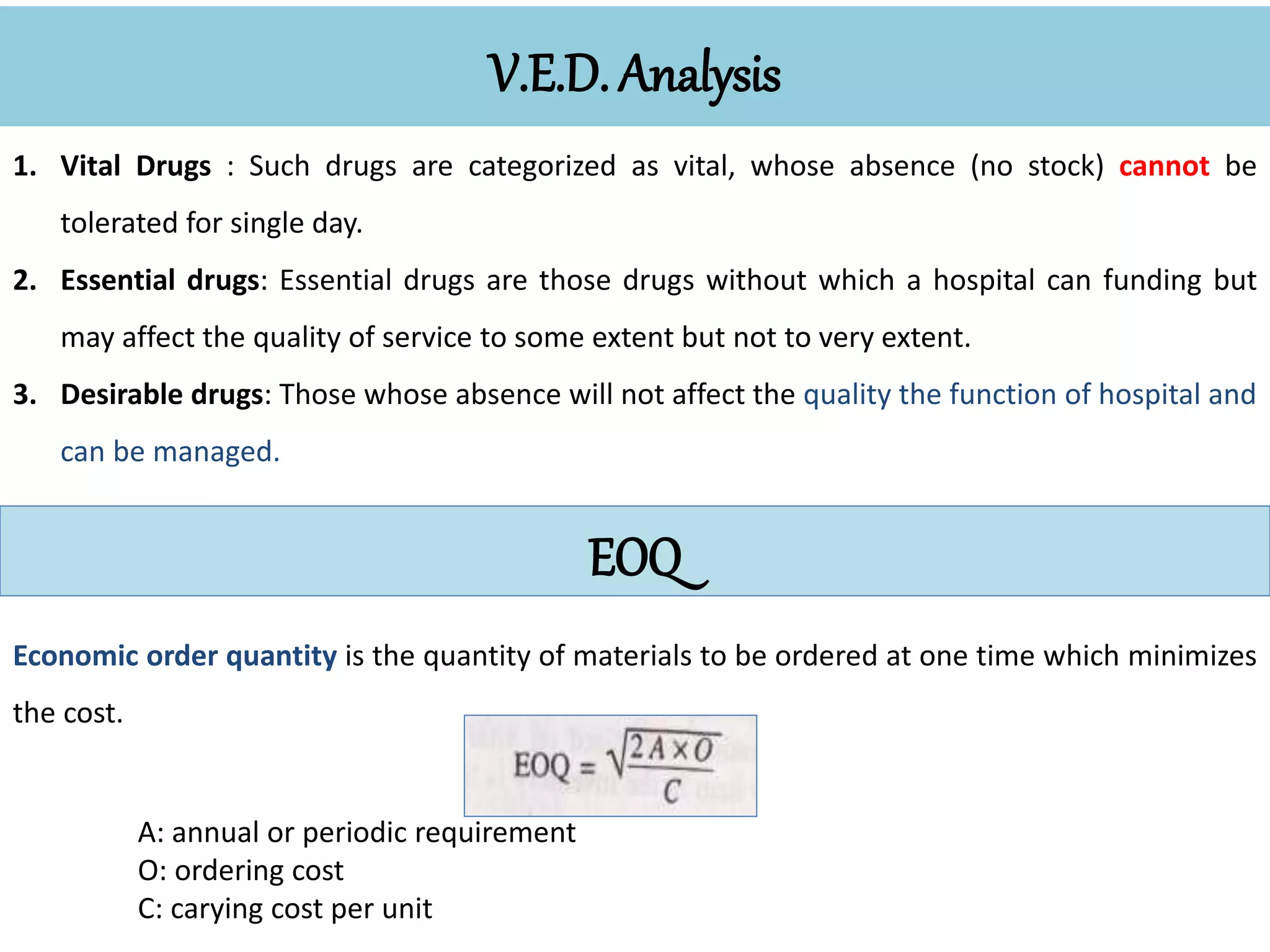 DRUG STORE MANAGEMENT AND INVENTORY CONTROL | PPTX
