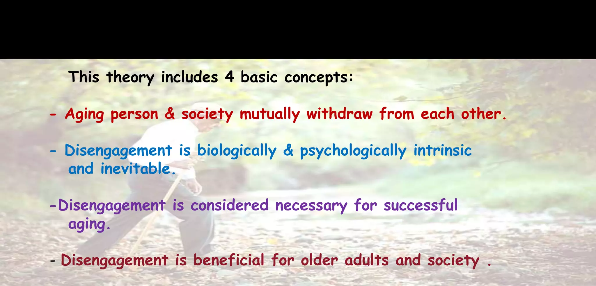 concept of theories of aging ppt | PPTX