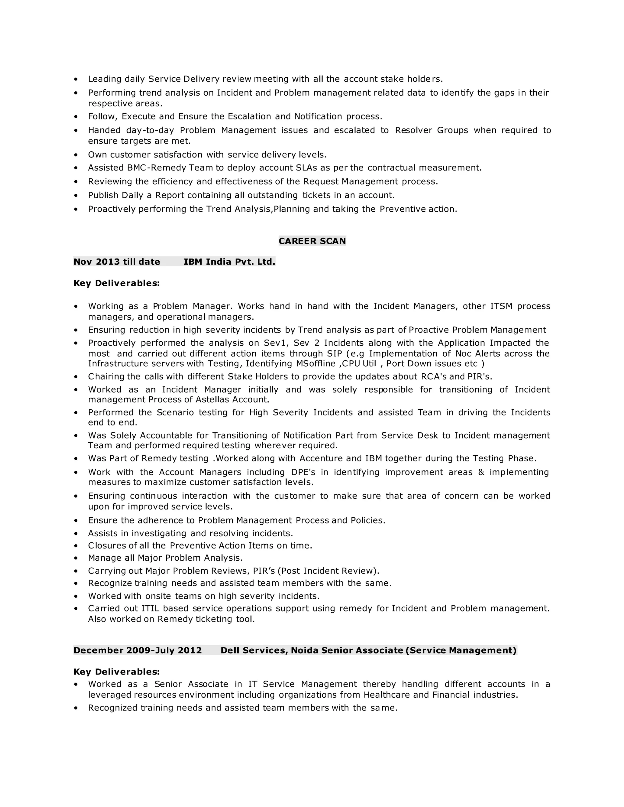 Problem Manager | PDF