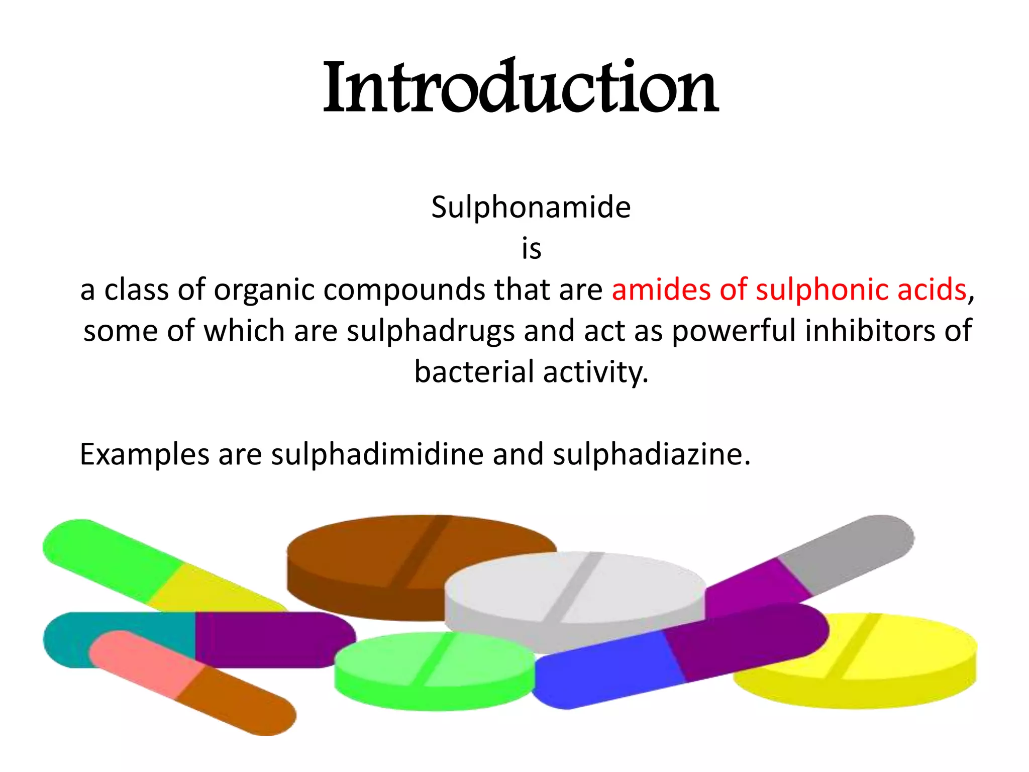 Sulphonamides | PPTX