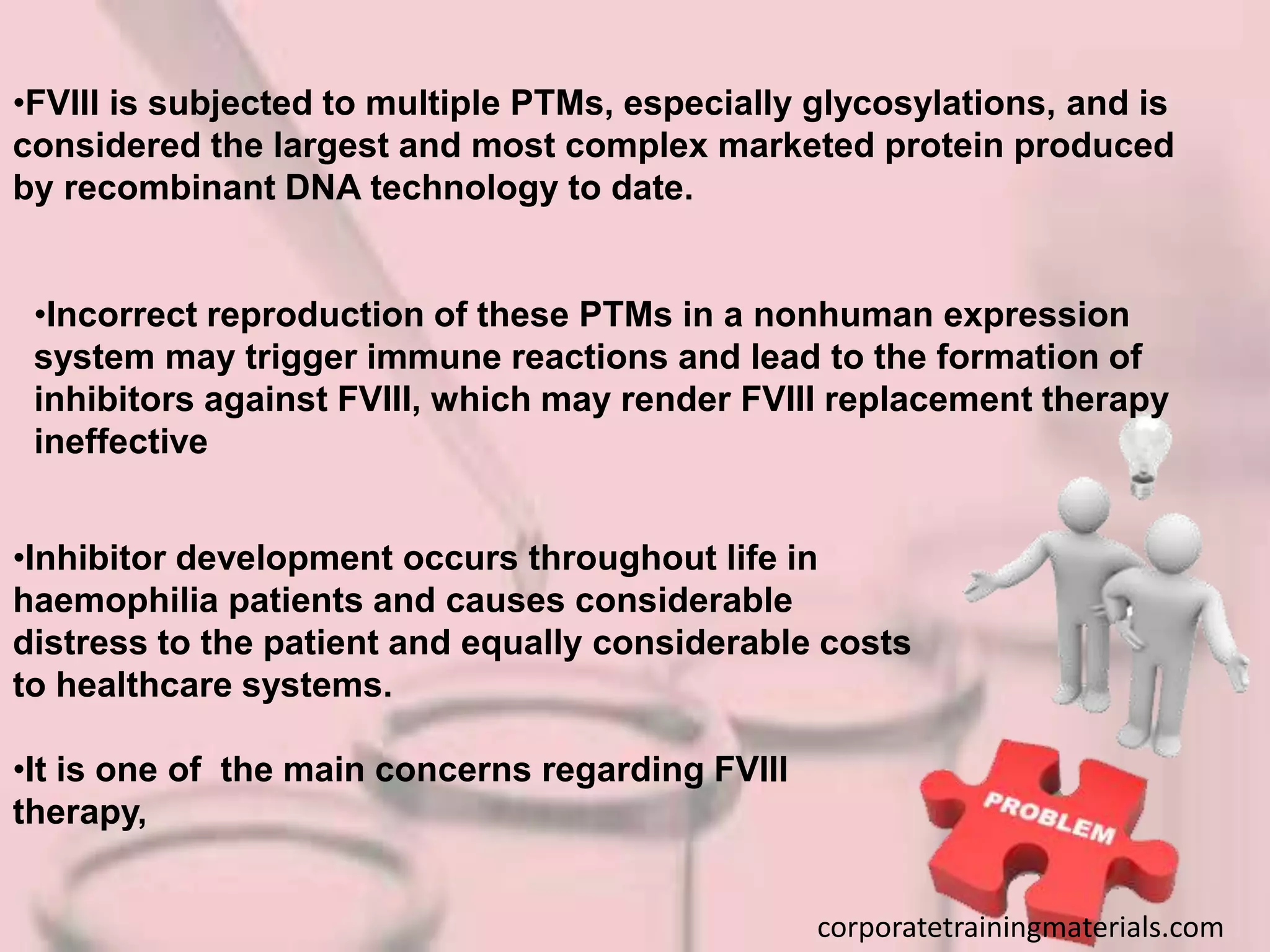 Recombinant protein-Factor VIII | PPTX