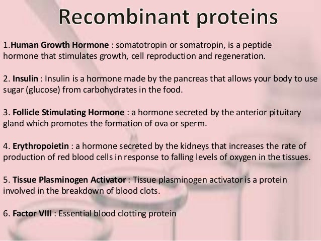 Recombinant protein-Factor VIII