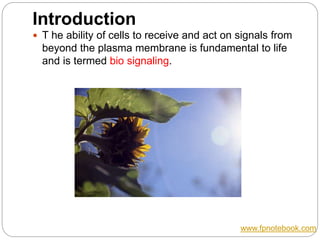 Biosignalling | PPTX