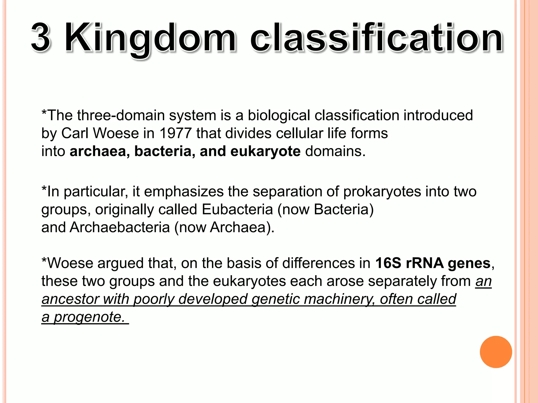 Microbial taxonomy and classification system | PPTX
