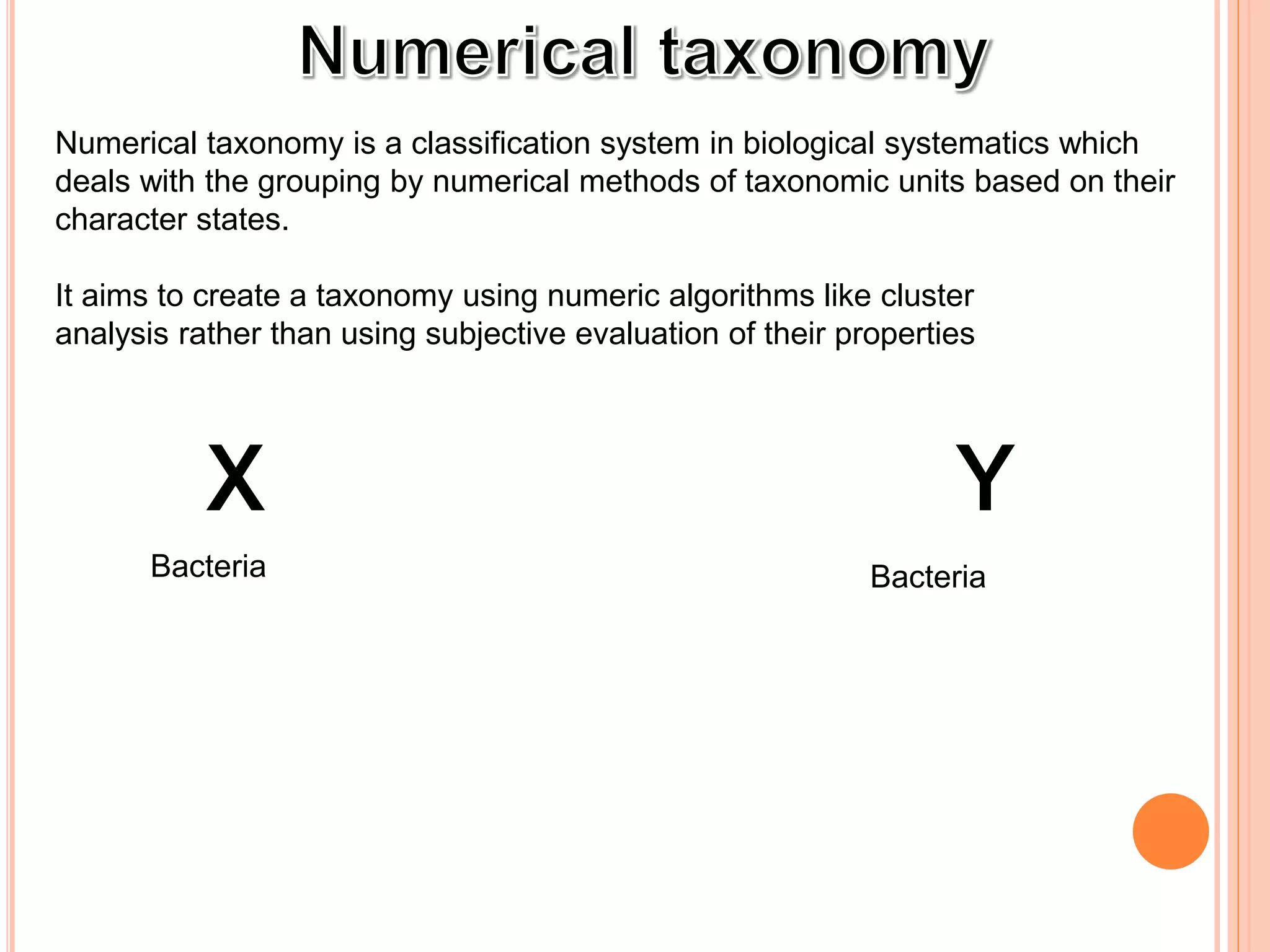 Microbial taxonomy and classification system | PPTX