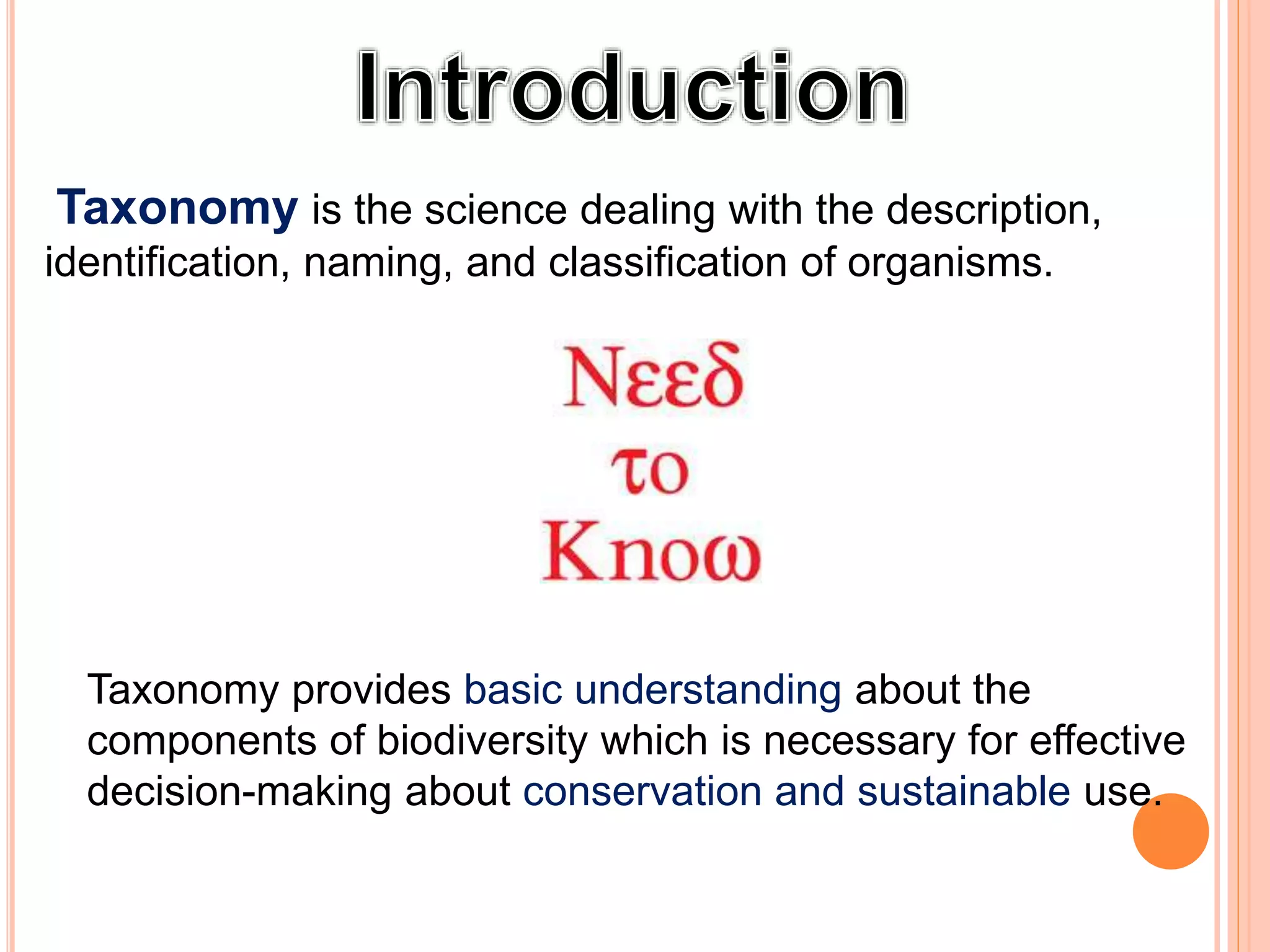 Microbial taxonomy and classification system | PPTX