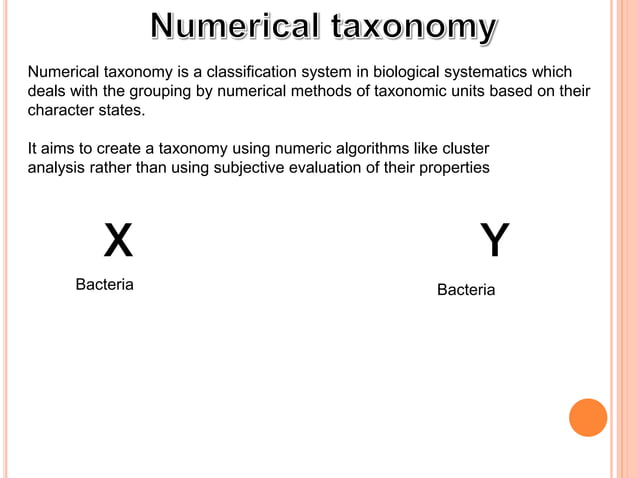Microbial taxonomy and classification system | PPTX | Biological Sciences | Science