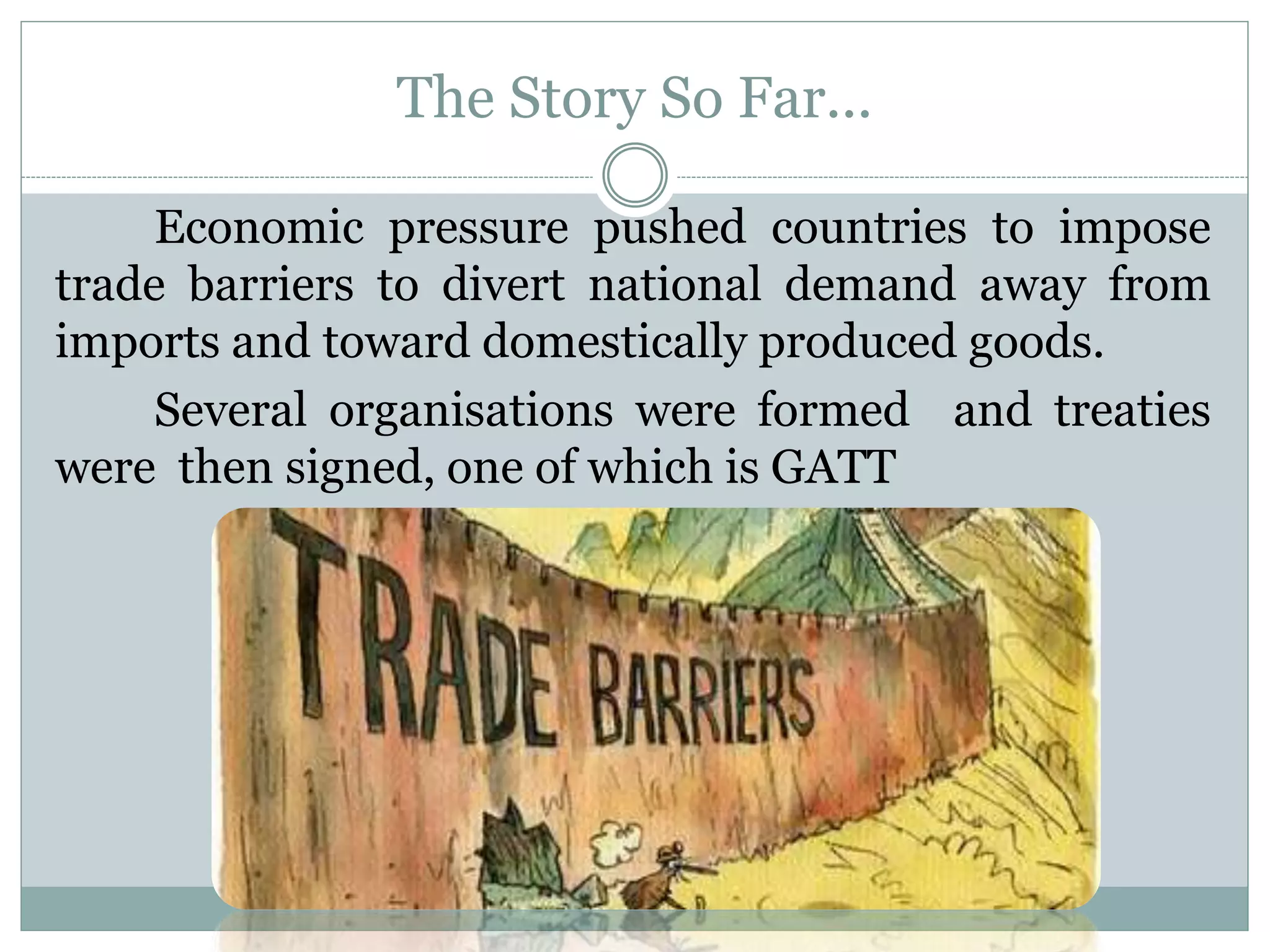 GATT : General Agreement on Tariffs and Trade and GATS : General ...