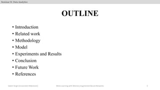 Meta-Learning with Memory Augmented Neural Networks | PDF | Data ...