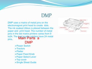 Types of printer | PPTX