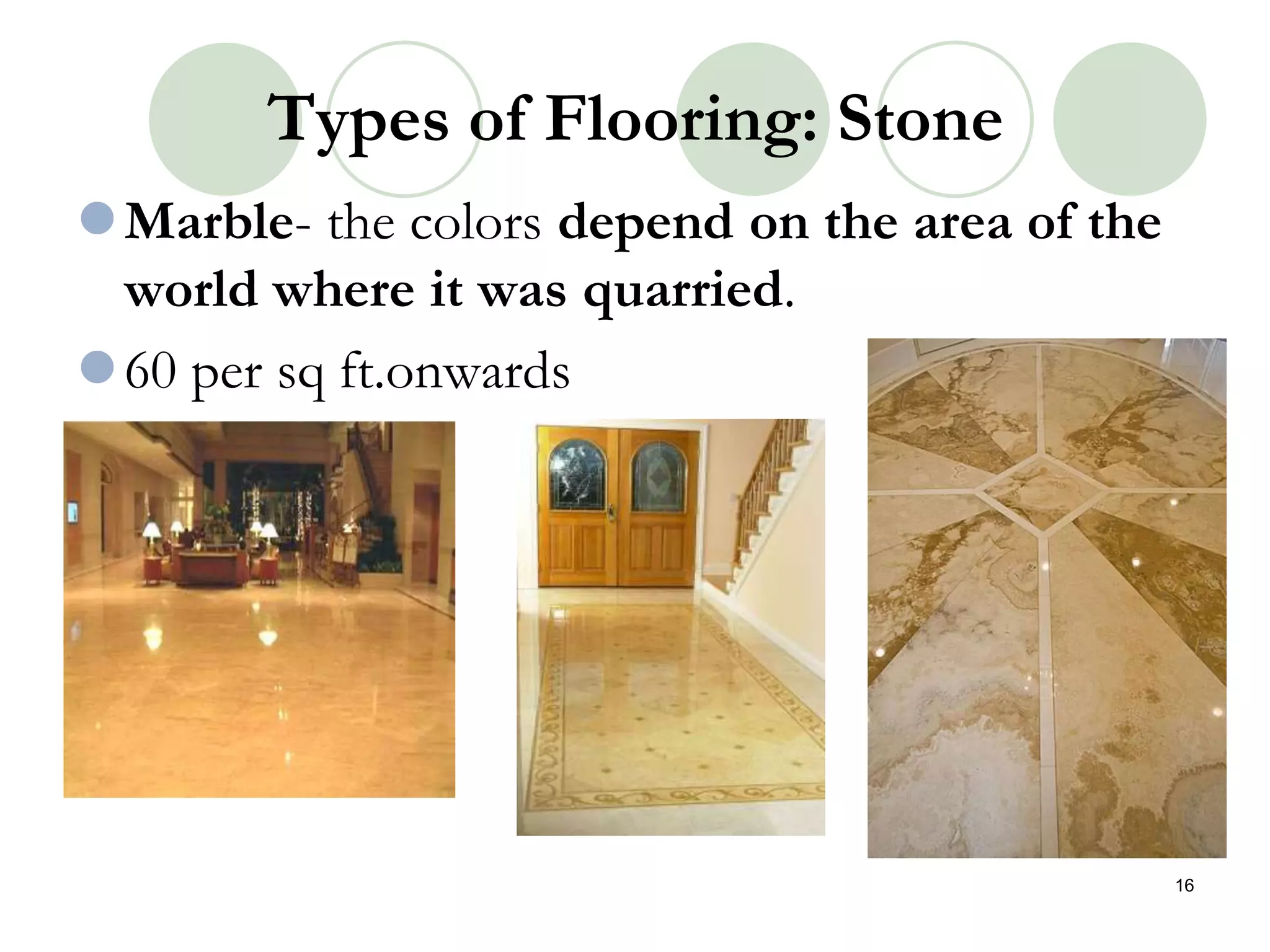 sakshi vaswani types of flooring (1).pdf | Woodworking | Arts and Crafts