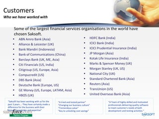 Saksoft Sfdc Offerings V0.1 | PPT