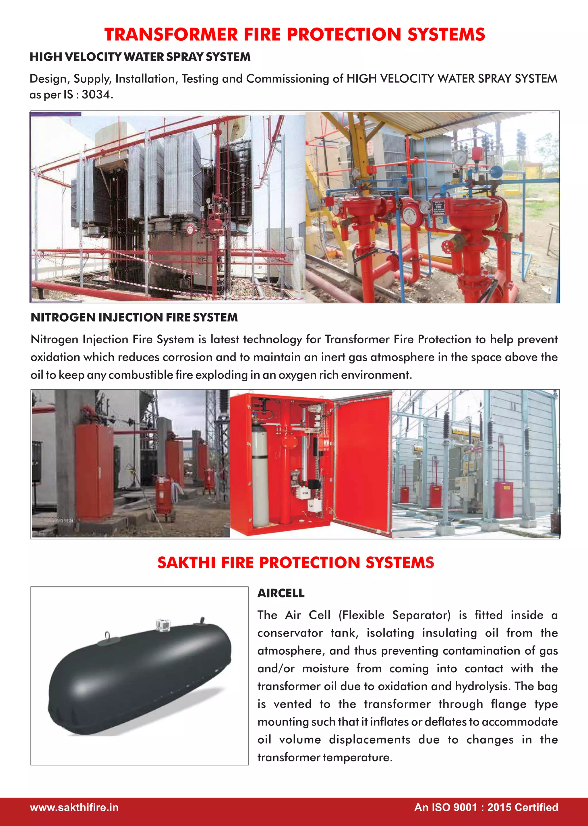SAKTHI FIRE PROTECTION SYSTEMS | PDF