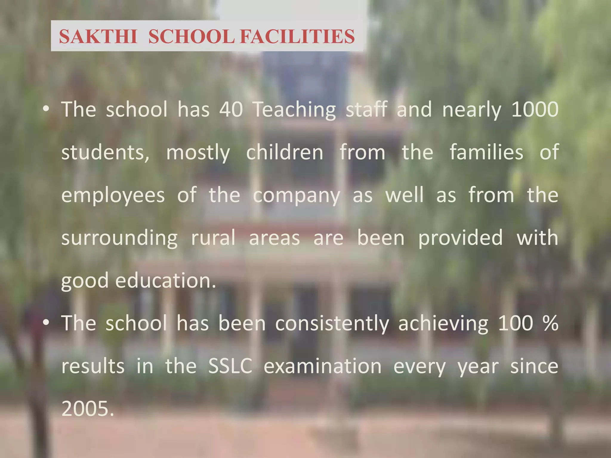 Sakthi sugar internship report | PPTX