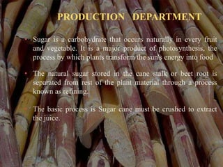 Sakthi sugar internship report | PPTX
