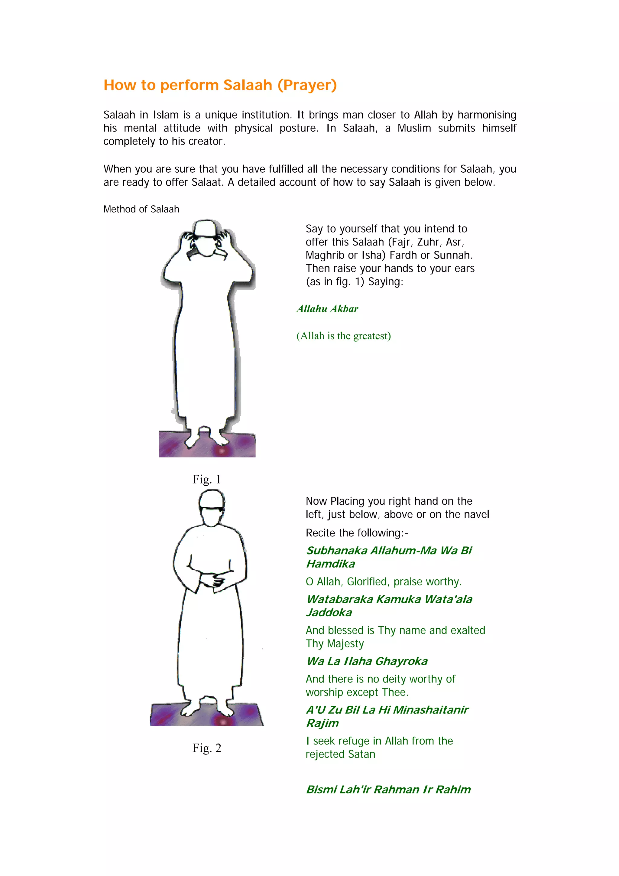 Salaah in Islam Religion | PDF