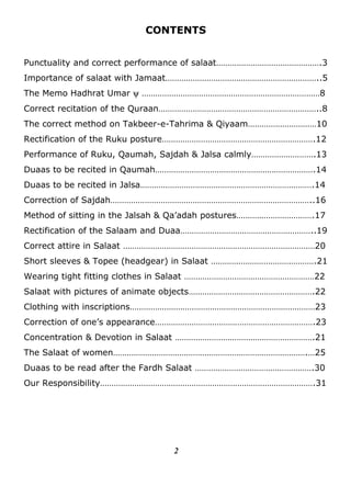 Salaat - Is Your’s Correct By Shaykh Fazlur Rahman Azmi | PDF | Islam ...