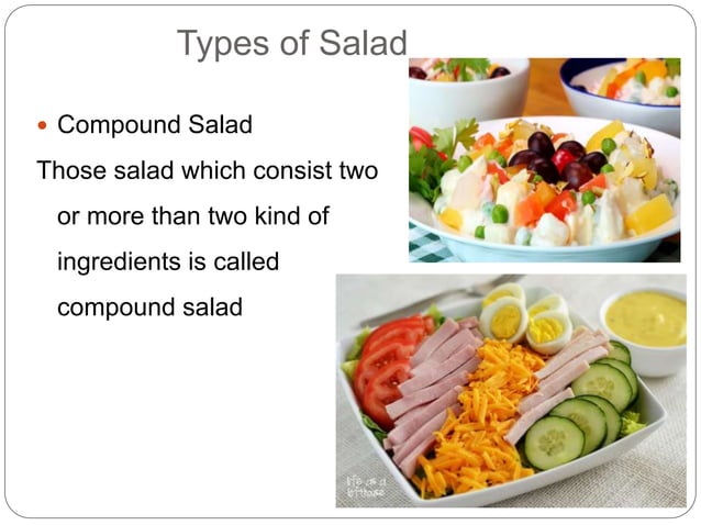Salad | PPT | Healthy Cooking and Eating | Food & Drink