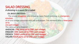 Salad IHM NOTES | PPTX