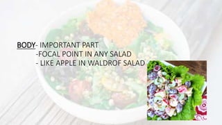 Salad IHM NOTES | PPTX