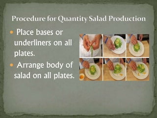 Salad production g9 | PPTX