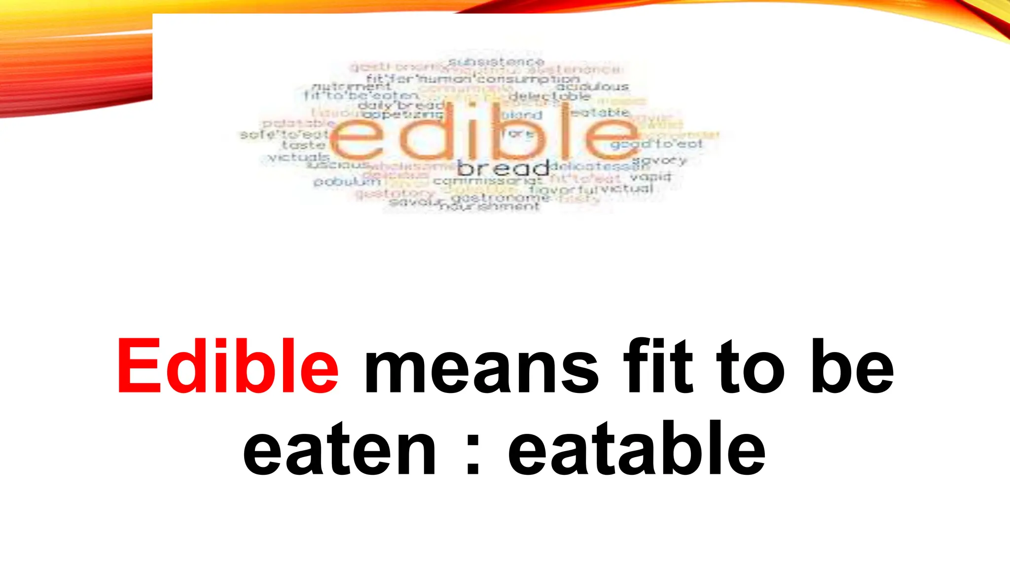 sALAD AND it's Classification according to meal function and according ...