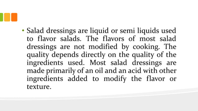 Salad and Salad Dressing.pptx | Healthy Cooking and Eating | Food & Drink