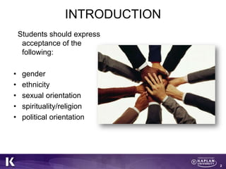 Salad bowl or Melting Pot: Embracing Diversity in Online Learning | PPTX